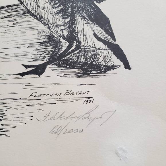 fletcher bryant | Art | Original Canadian Geese Print | Poshmark